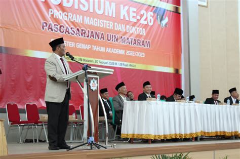 Pascasarjana Uin Mataram Selenggarakan Yudisium Ke Untuk Program