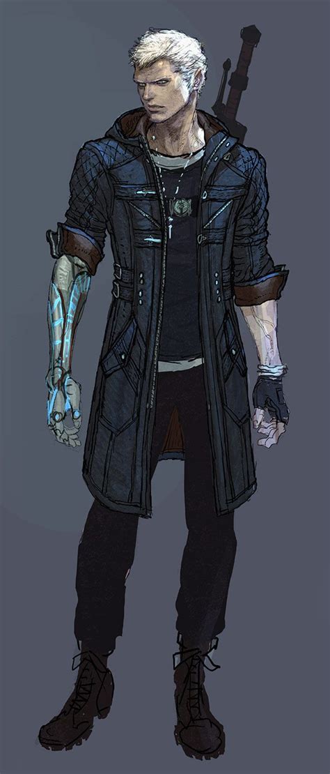 Nero Concept Art From Devil May Cry 5 Art Artwork Gaming Videogames