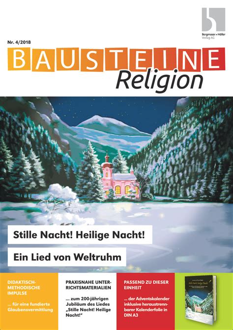 Stille Nacht Heilige Nacht Ein Lied Von Weltruhm Arbeitsbl Tter Online