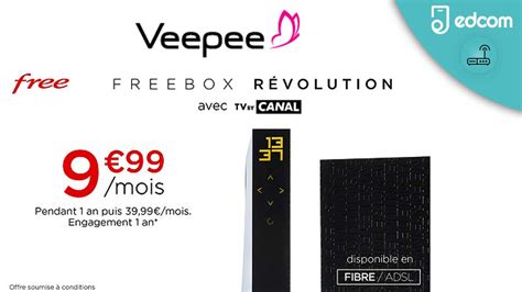 La Freebox Revolution avec TV by Canal en vente privée à 9 99 sur Veepee