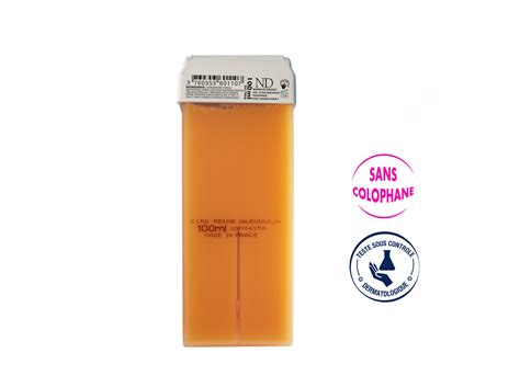 Cire résine sans colophane à l extrait de calendula