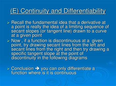 ppt bcc 01 9 continuity and differentiability of functions powerpoint presentation id 257105