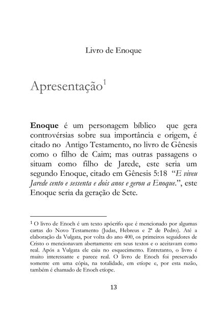 O Livro De Enoque Por Org John Carth Clube De Autores
