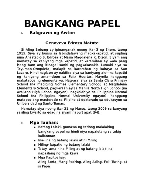 Maikling Pagsusulit Sa Talambuhay Ni Rizal Maikling Pagsusulit Sa
