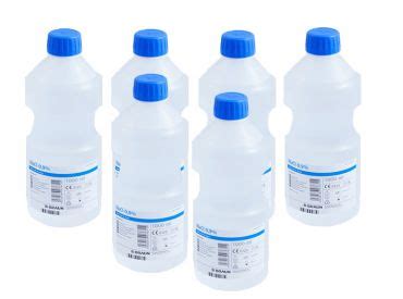 B Braun Kochsalz Spüllösung NaCL 0 9 Ecotainer 6x1000 ml Intermed