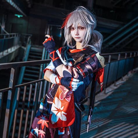 Genshin Impact Kiryu Kazuha Cosplay Costume Game Genshin Impact Wan Ye