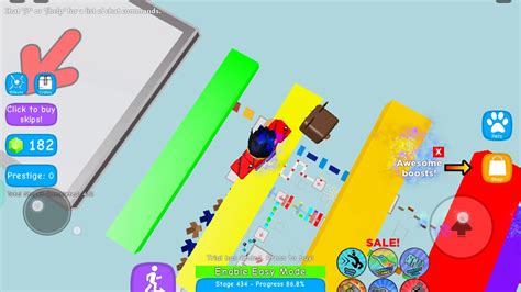 Stage Mega Easy Obby Roblox Pt Youtube