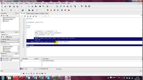 pl sql 12 simple loop exit exit when youtube