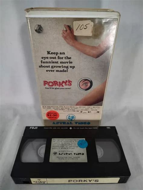 Porkys Clamshell Vhs 1981 Teen Edy Revenge Kim Cattrall Kaki Hunter Rare 4500 Picclick