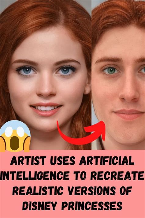 Artist Uses Artificial Intelligence To Recreate Realistic Versions Of Disney Princesses Books