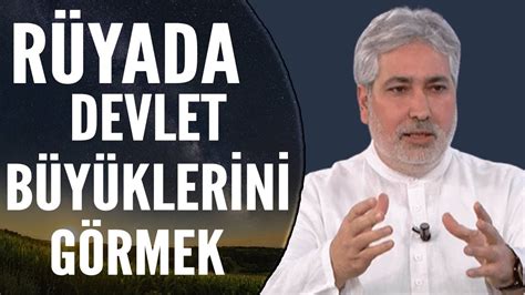 Rüyada Devlet Büyüklerini Görmek Ne Anlama Gelir Mehmet Emin Kırgil
