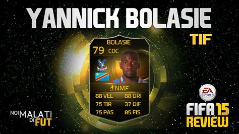 Fifa Yannick Bolasie Tif Player Review Statistiche In Game