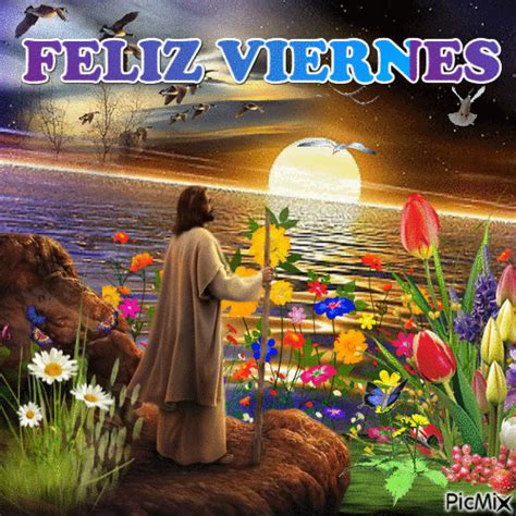 Feliz Viernes With Jesus Christ GIFDB