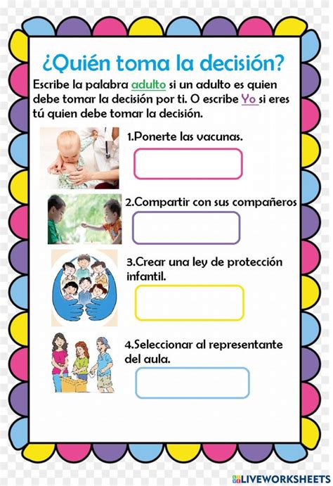 A Spanish Poster With Pictures Of People And Words On It Which Are In