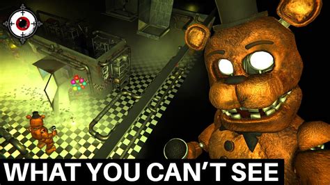 What FNAF The Glitched Attraction Hides Off Camera In The FNAF 2 Escape