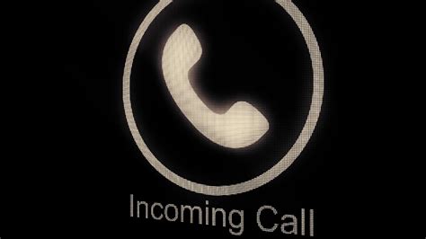 Phone Ring Icon Animation Incoming Call Stock Motion Graphics Sbv
