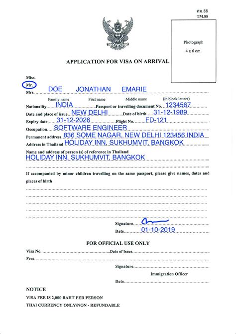 Thailand Visa On Arrival Voa In A Complete Guide Visa Traveler