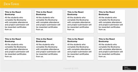 React Codesandbox