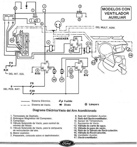 Lista Foto Diagrama De Mangueras De Vacio Ford F Alta