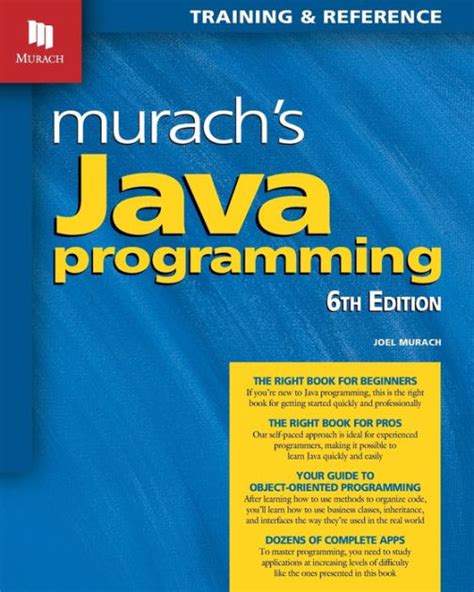 murach s java programming 6th edition by joel murach paperback barnes and noble®