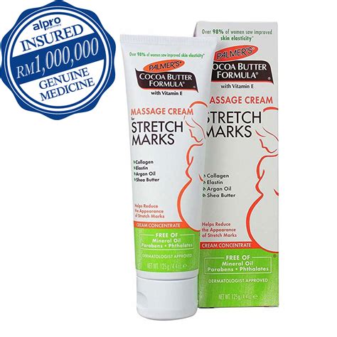 Palmers Cbf Massage Cream Stretch Marks G With Free Cbf Stretch Mark