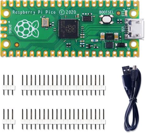 geeekpi raspberry pi pico flexible microcontroller mini development board based on the
