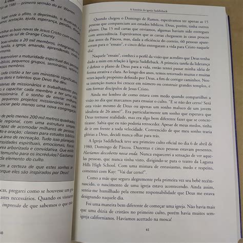 Uma Igreja Propósitos Rick Warren Vida Gospel Commerce