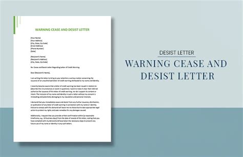 10 FREE Cease And Desist Defamation Letter Samples Templates In MS