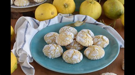 Galletas craqueladas de limón MUY FÁCILES YouTube