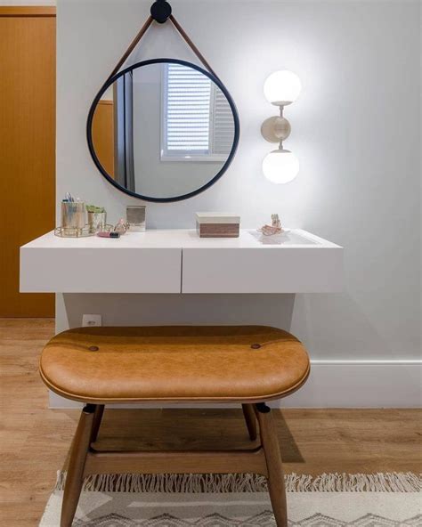 Penteadeira 50 fotos modelos e inspirações para ter a sua Decoração
