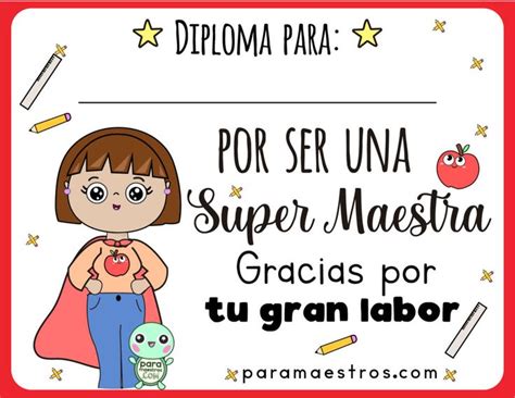 Diplomas y Marcos día del Maestro paramaestros Logos