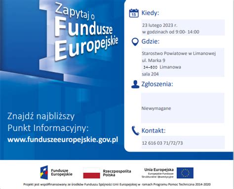 Mobilny Punkt Informacyjny dla mieszkańców powiatu limanowskiego