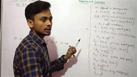 class 11th ncert maths relation and functions domain range and co dimain image and pre image