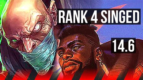 Singed Vs K Sante Top Rank Singed Games Euw Grandmaster