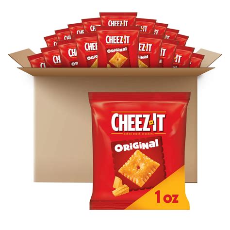 Buy Cheez It Cheese Crackers Baked Snack Crackers Lunch Snacks