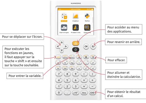 Calculatrice Numworks Lelivrescolaire Fr
