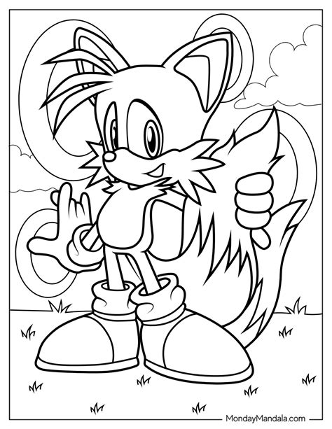18 Tails Coloring Pages Free PDF Printables