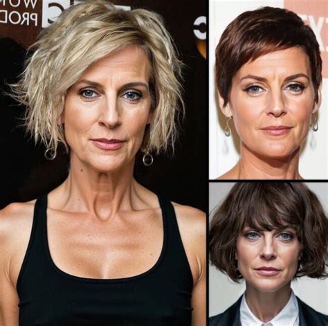 Stufig Fransig Frisuren für Frauen ab 50 Jünger Machen 2023