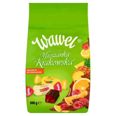Wawel Mieszanka Krakowska Galaretki W Czekoladzie 600 G Kalorie KJ I