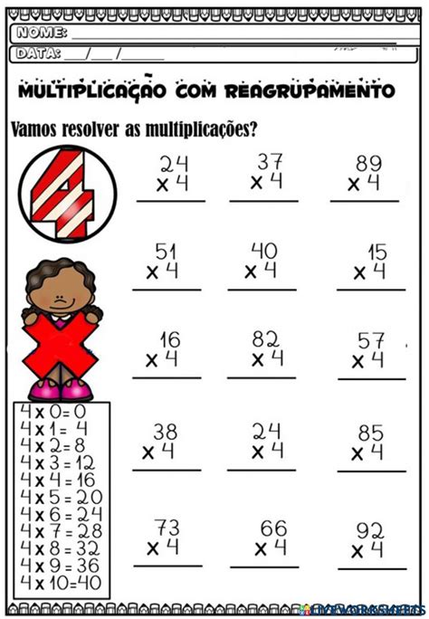 Fichas Tablas De Multiplicar Artofit