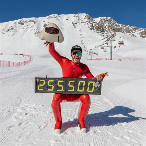 Simon Billy le skieur le plus rapide du monde à Vars bat tous les