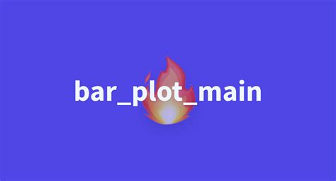 Bar Plot Main A Hugging Face Space By Gradio