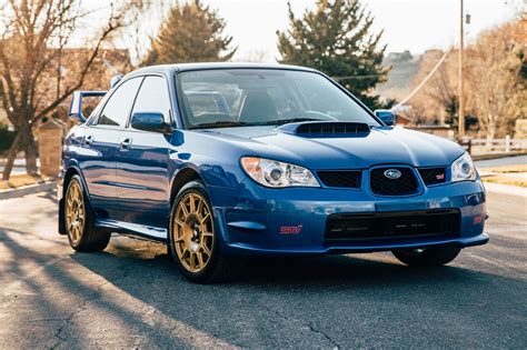 No Reserve 2007 Subaru Impreza WRX STi For Sale On BaT Auctions Sold