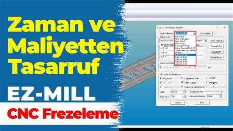Cnc Frezeleme Malzeme Listesi Ve Tasar Mdan Patikas Z Leme Ez Cam