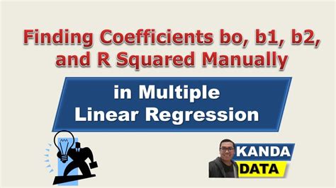 Finding Coefficients Bo B1 B2 And R Squared Manually In Multiple