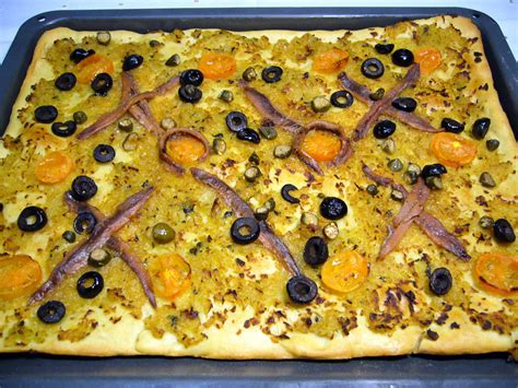 Cocina fácil de la familia Pizza de anchoas