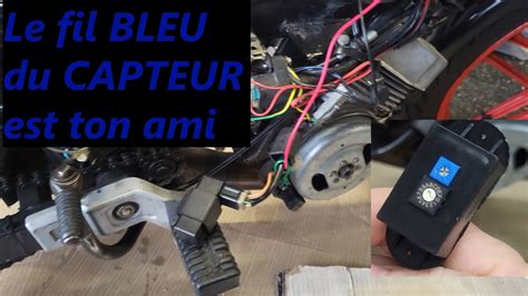 Limitateur de régime maxi branchement sur le fil bleu YouTube