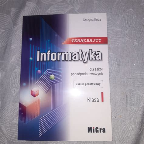 Podręcznik informatyka teraz bajty 1 Lipie Kup teraz na Allegro