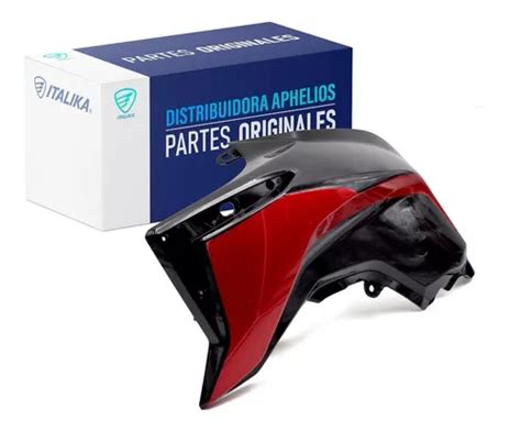 Cubierta Tanque Izquierd Negro Rojo Italika Original Z Sz Env O Gratis