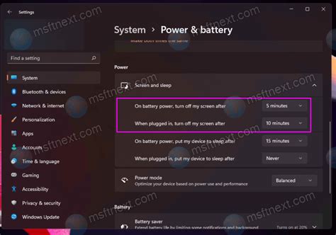 How To Change The Screen Off Time On Windows 11